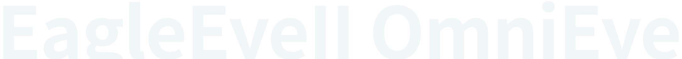 EagleEyeⅡ®/OmniEye